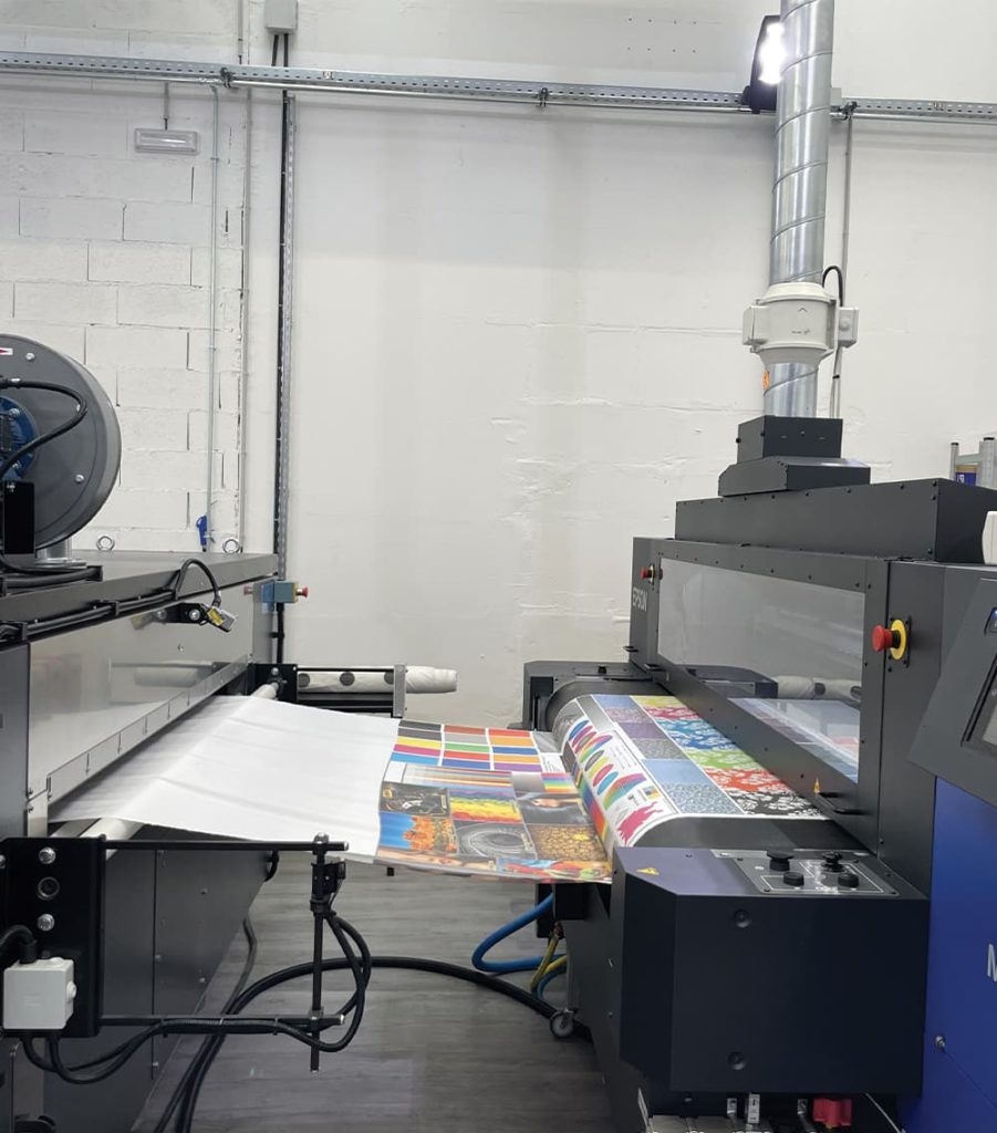 Impression numérique textile, tissu et cuir